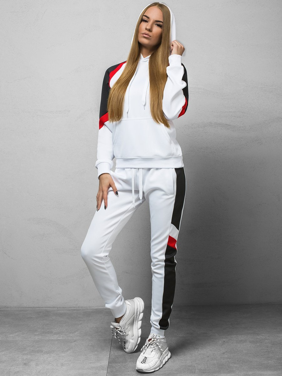 Dámské tepláky Bílé OZONEE JS/JK88116/1 | OZONEE.CZ