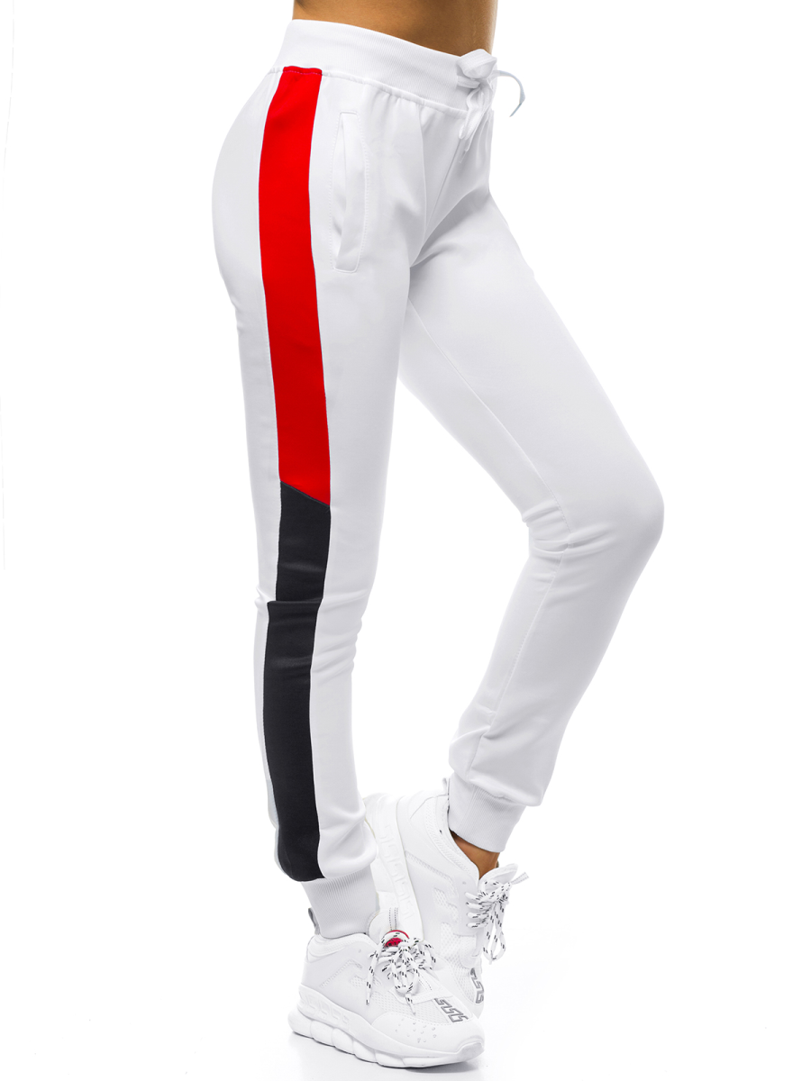 Dámské tepláky Bílé OZONEE JS/JK88127/1 | OZONEE.CZ