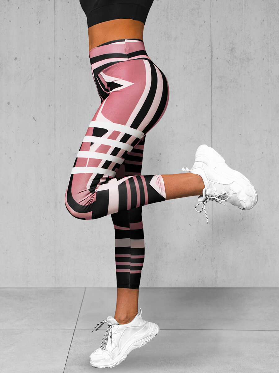 Dámské legíny Světle-Růžové OZONEE O/D0010Z | OZONEE.CZ