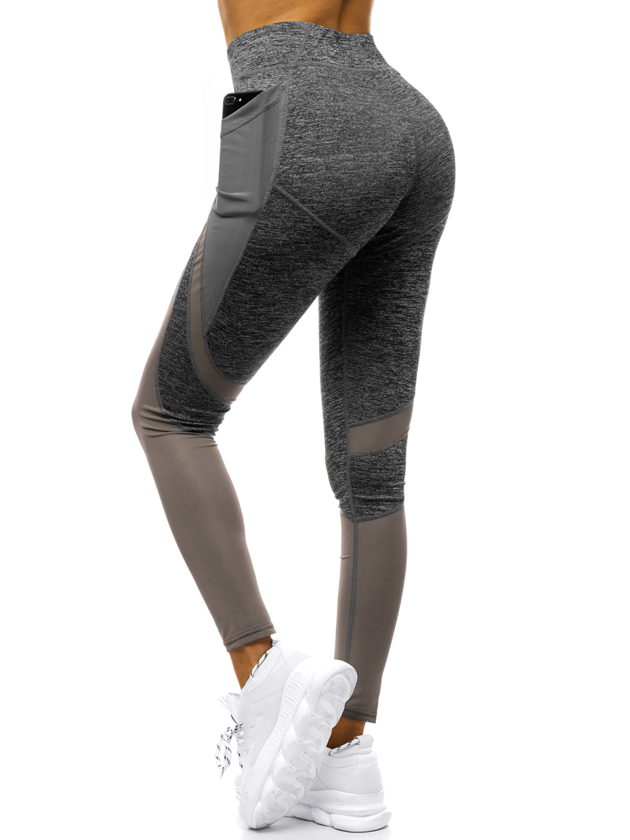 Dámské legíny Šedé OZONEE O/54379 | OZONEE.CZ