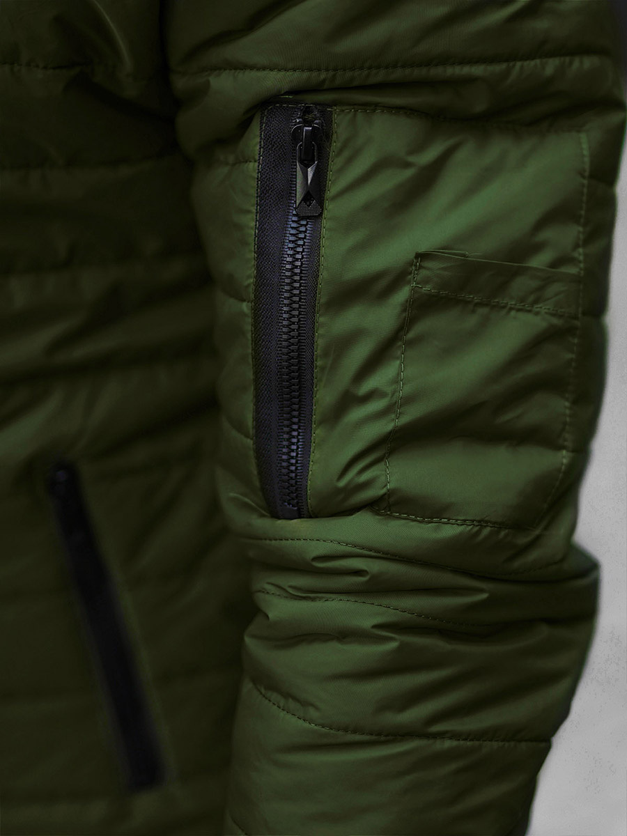 Pánská Bunda Zelená OZONEE JS/MY02Z | OZONEE.CZ